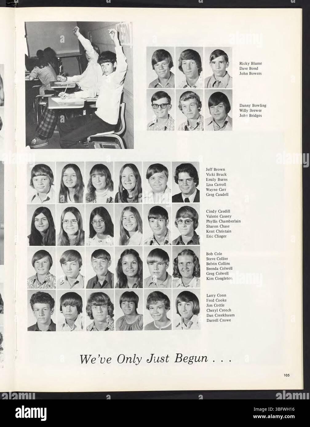 This page from the 1974 Edgewood High School yearbook, titled 'The ...