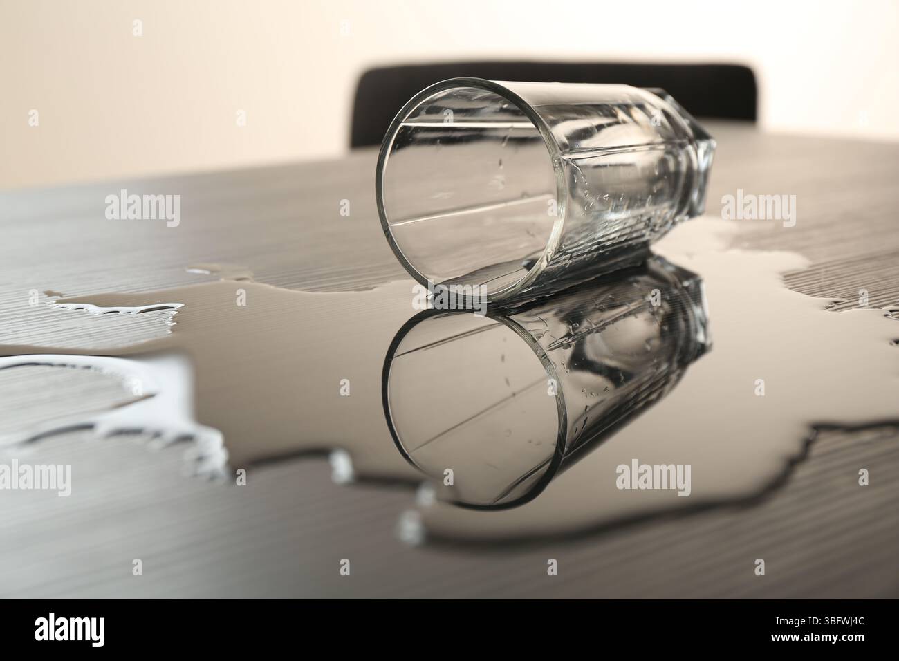 Spilled glass refreshing summer hi-res stock photography and images - Alamy