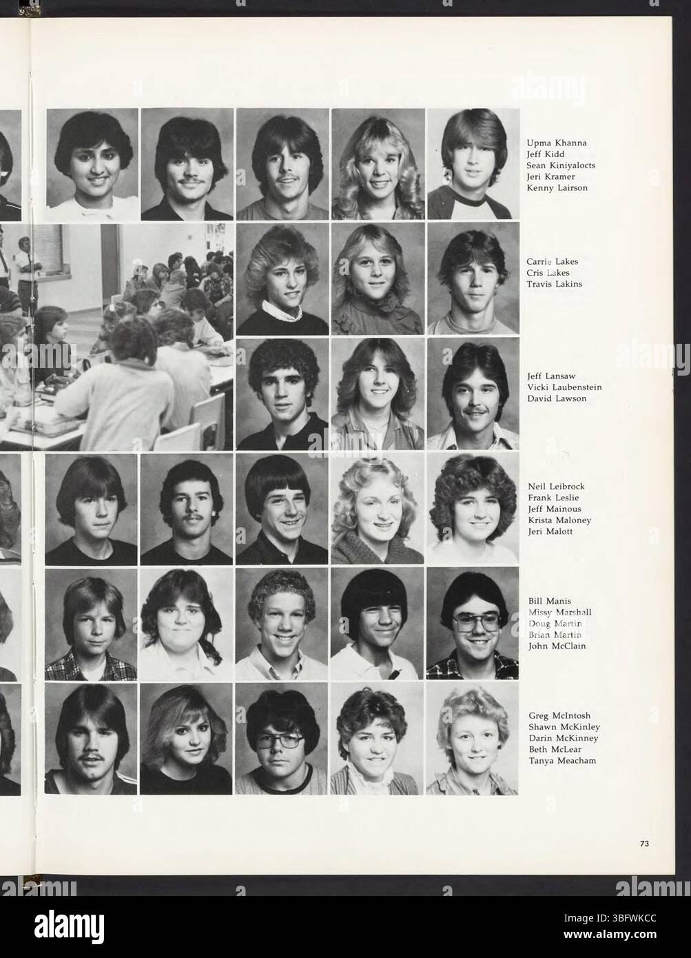 Page 77 of the 1983 Edgewood High School yearbook highlights senior ...