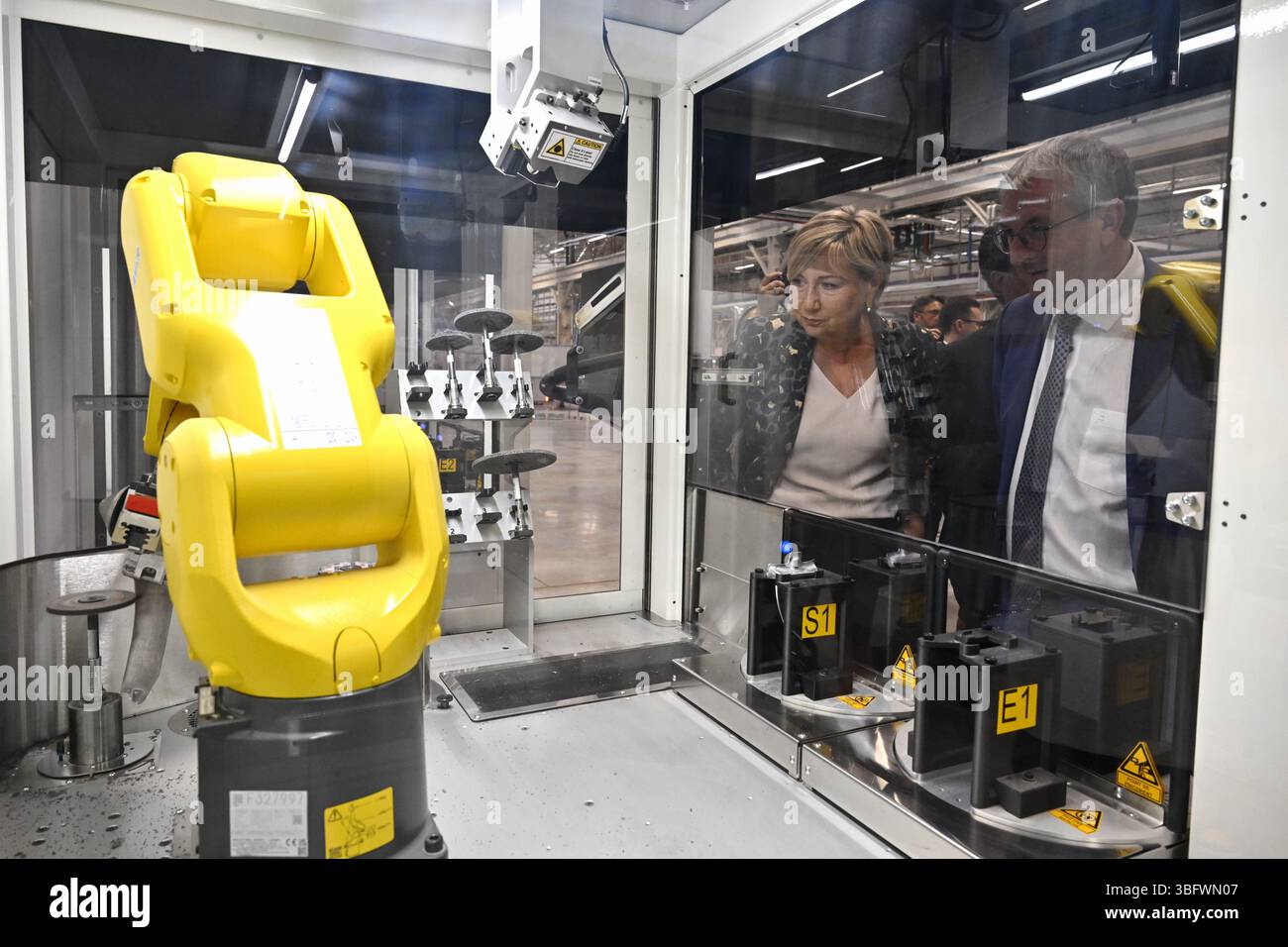 Cecile Neven and Vice-President and Walloon Minister in charge of the ...