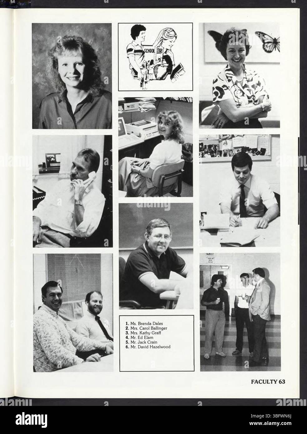 Page 67 of the 1989 Edgewood High School yearbook includes photographs ...
