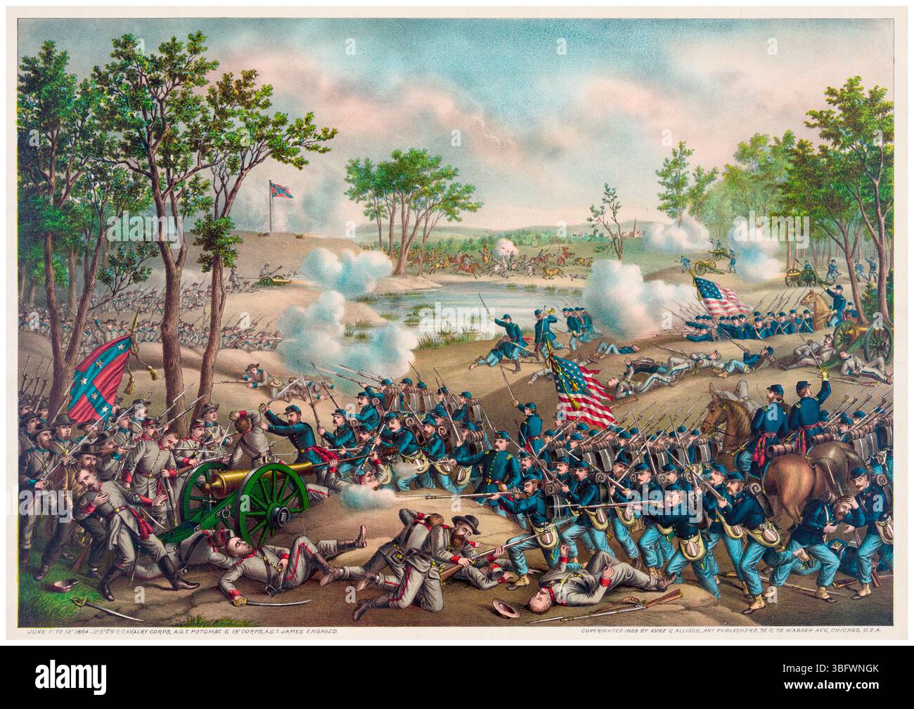 Illustrations american civil war Cut Out Stock Images & Pictures - Alamy
