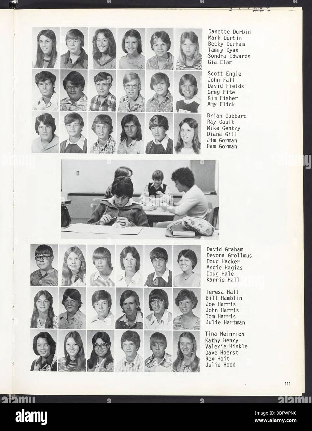 The 1977 *The Image* yearbook from Edgewood High School documents the ...