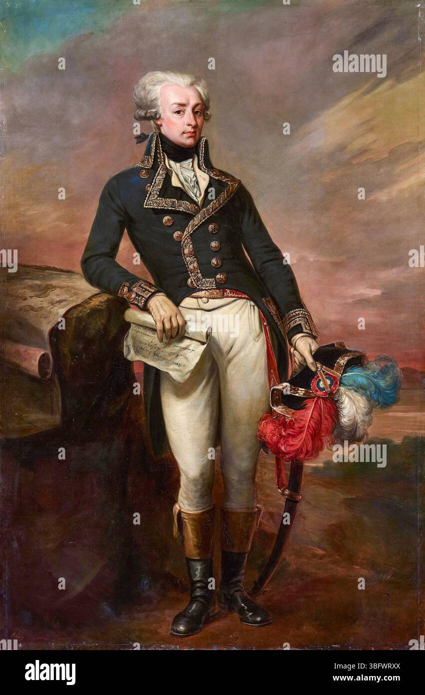 Gilbert du motier marquis hi-res stock photography and images - Alamy