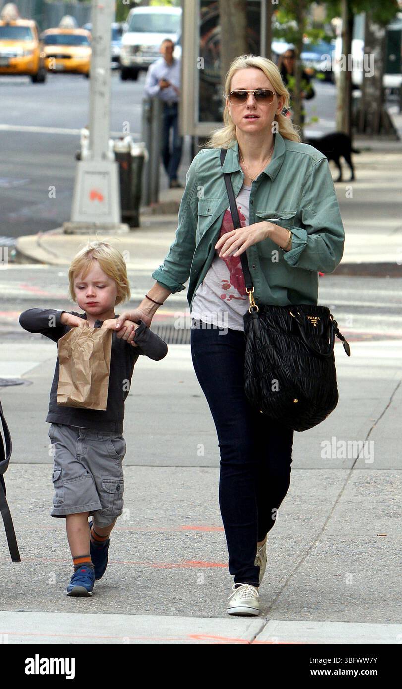 Naomi Watts out and about with her son Sammy in New York City - 11 ...