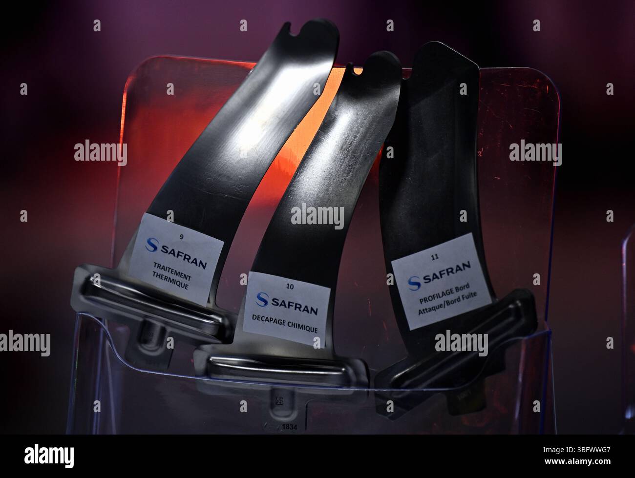 Marchin, Belgium. 03rd June, 2025. the inauguration of Safran Blades ...