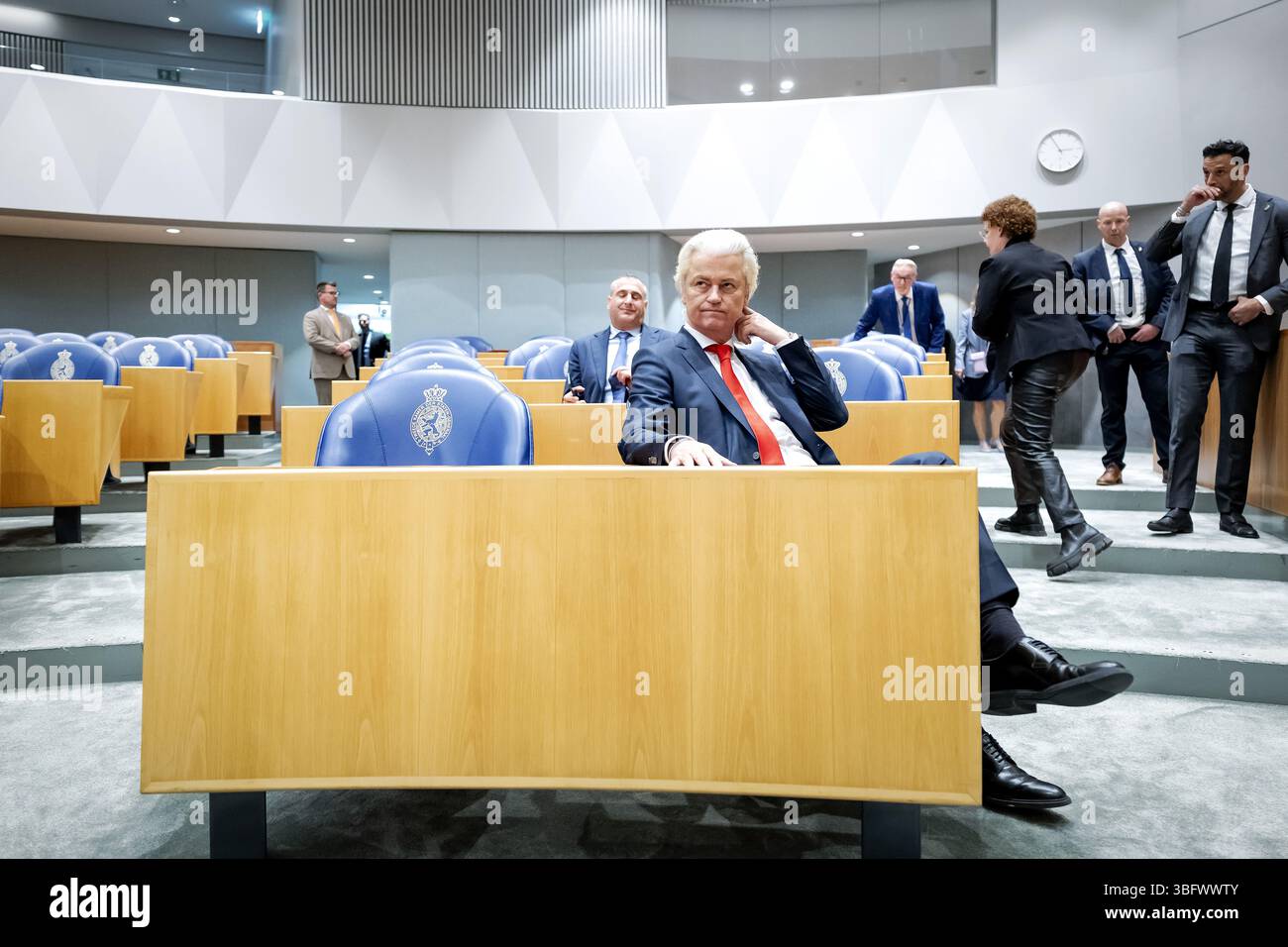 DEN HAAG - Geert Wilders (PVV) prior to the commemoration of Hans ...
