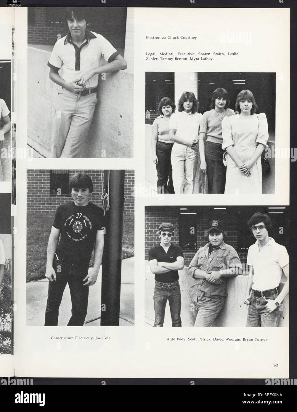 This image from the 1982 Edgewood High School yearbook shows a group of ...