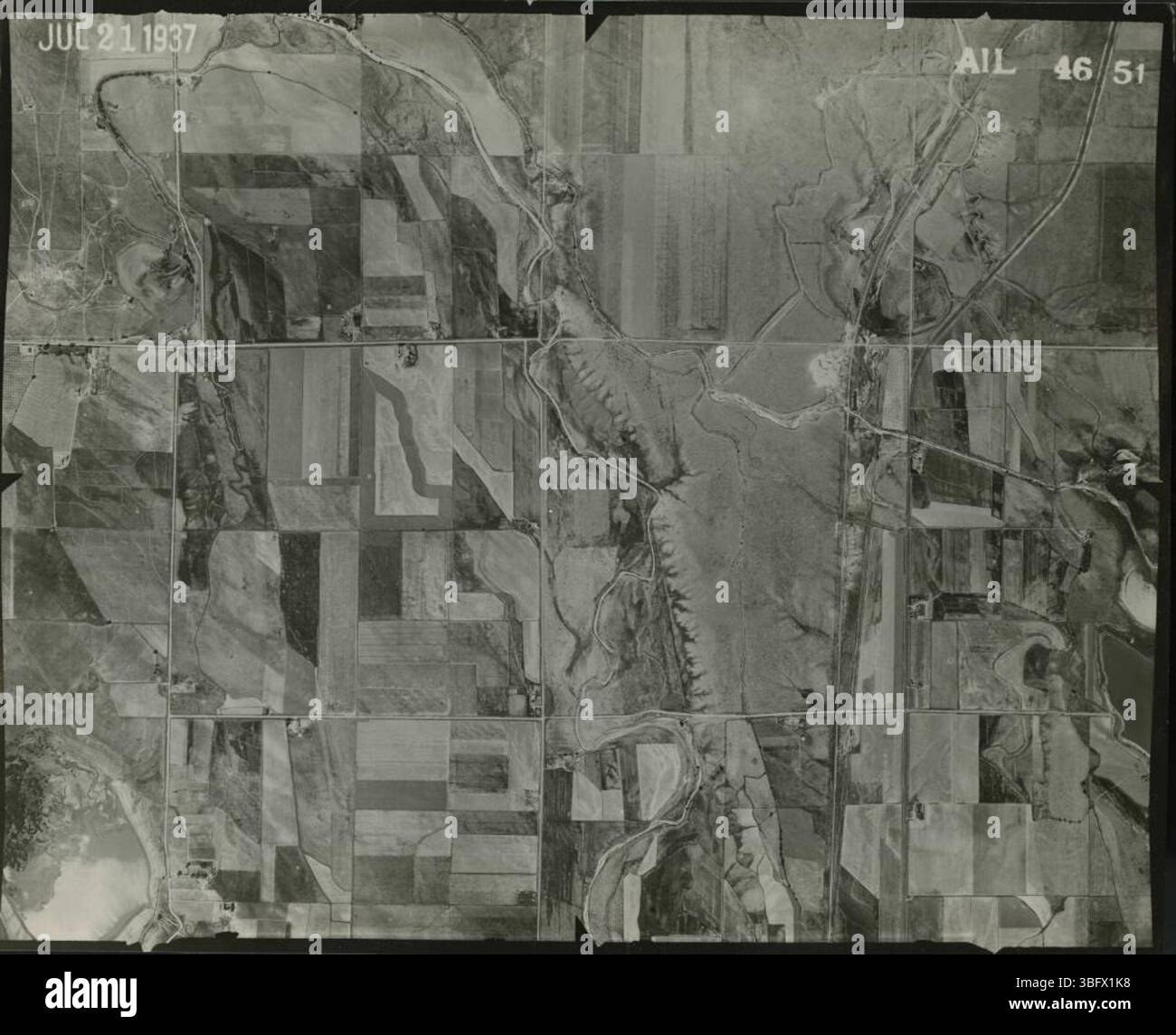 A map identified as AIL 46-51, created at a 1:20,000 scale, archived in ...