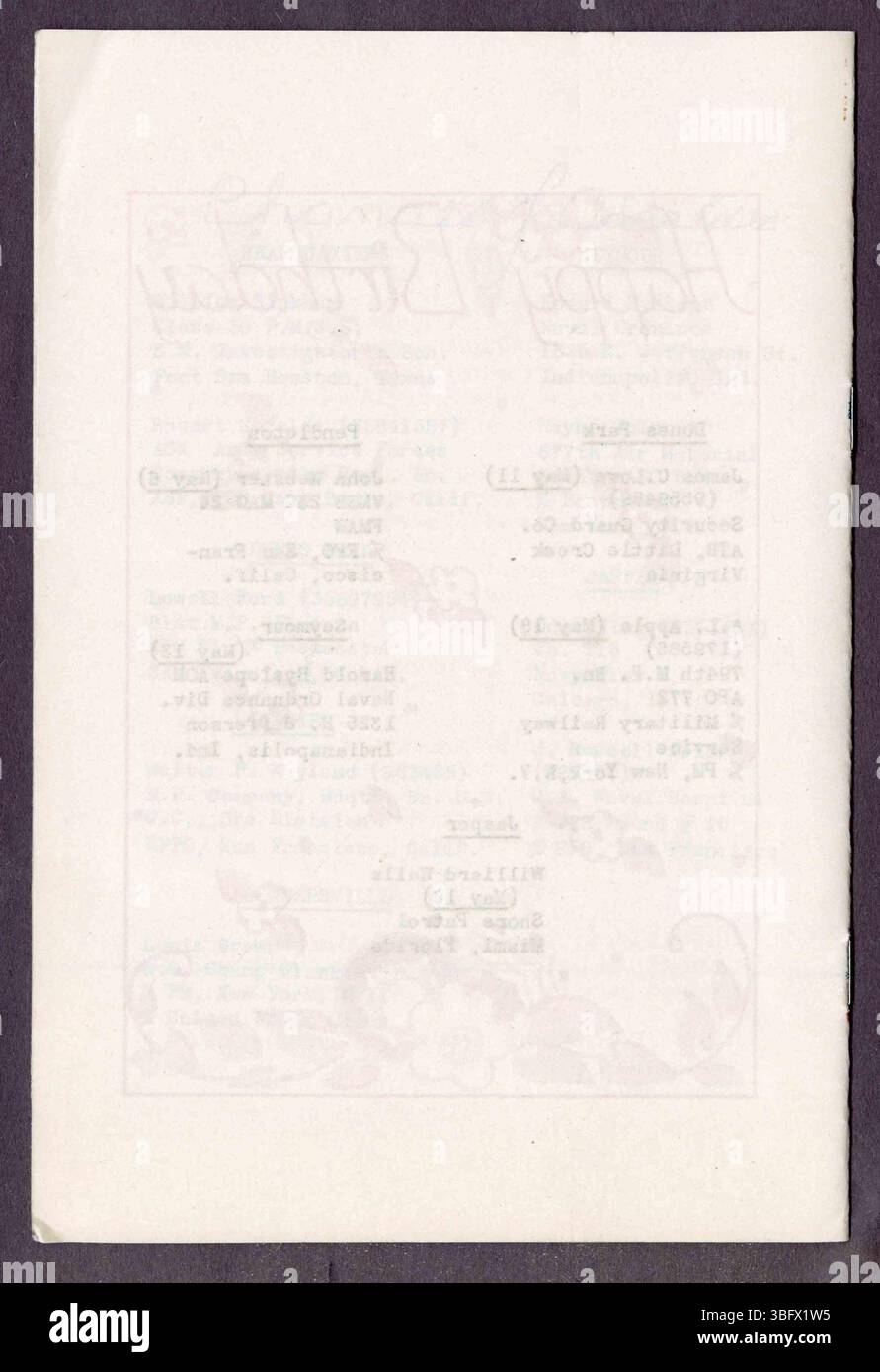 The Service Links issues from 1944-1945 cover Indiana State Police ...