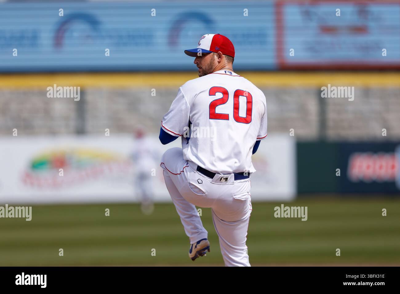 Knoxville Smokies relief pitcher A.J. Puckett (20) in action against ...