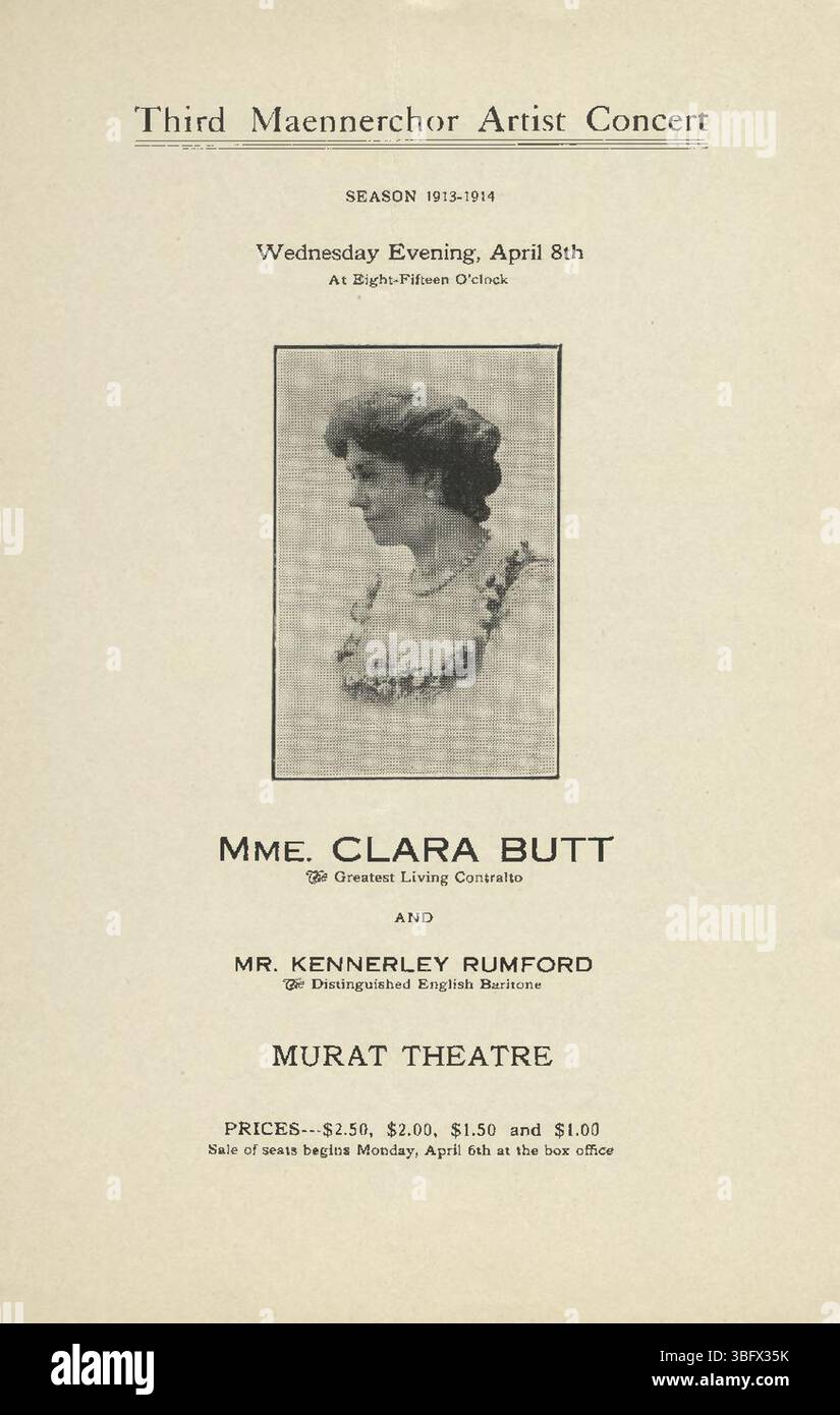 The third concert of the Indianapolis Maennerchor was held at the Maennerchor building on March ...