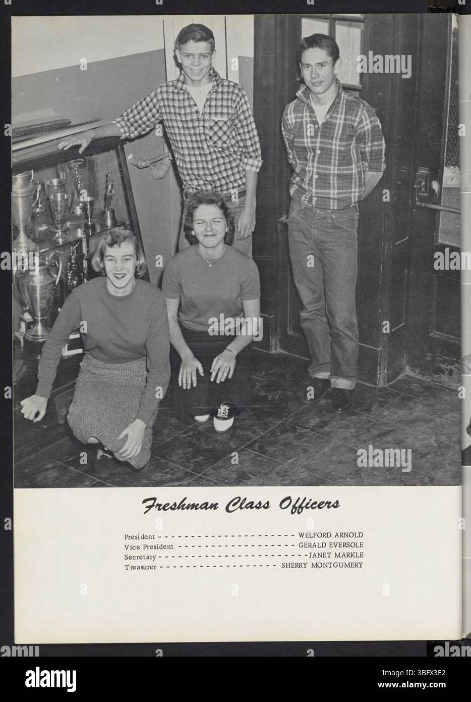 Page 40 of the 1959 Trenton High School yearbook features student ...
