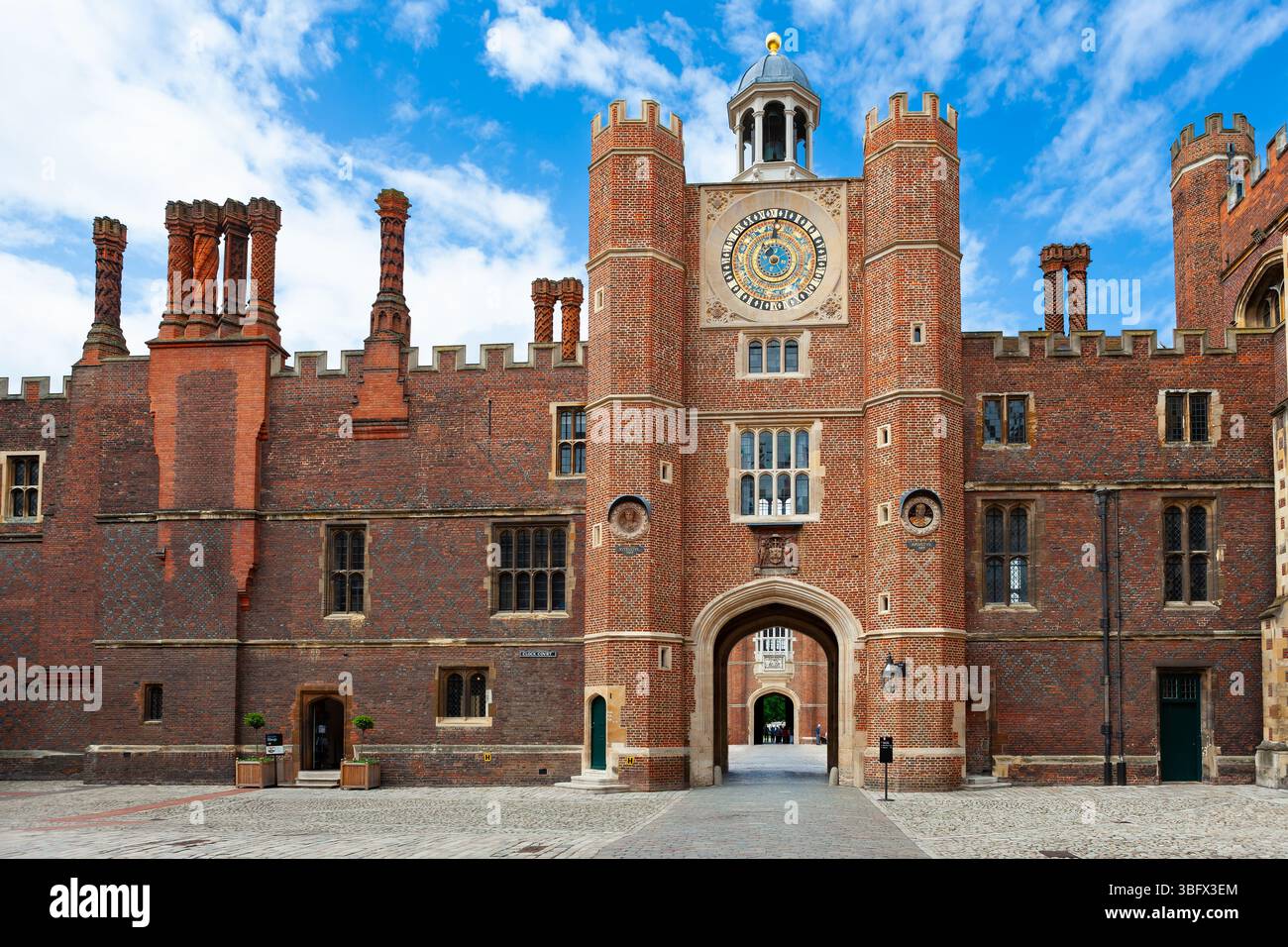 Hampton Court, United Kingdom - May 9, 2011 : The Hampton Court Palace ...