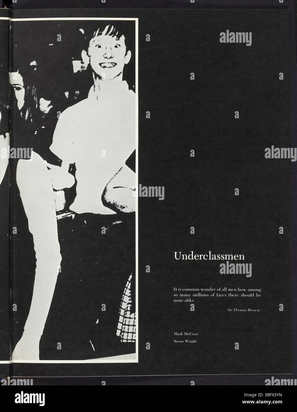 Page 17 of the 1971 Edgewood High School yearbook, showing portraits of ...