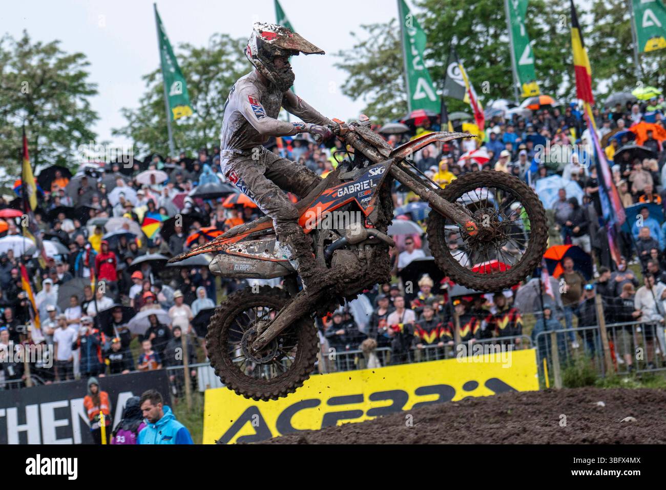 Teutschenthal, Deutschland. 01st June, 2025. Teutschenthal, Deutschland 01. Juni 2025: FIM MXGP ...