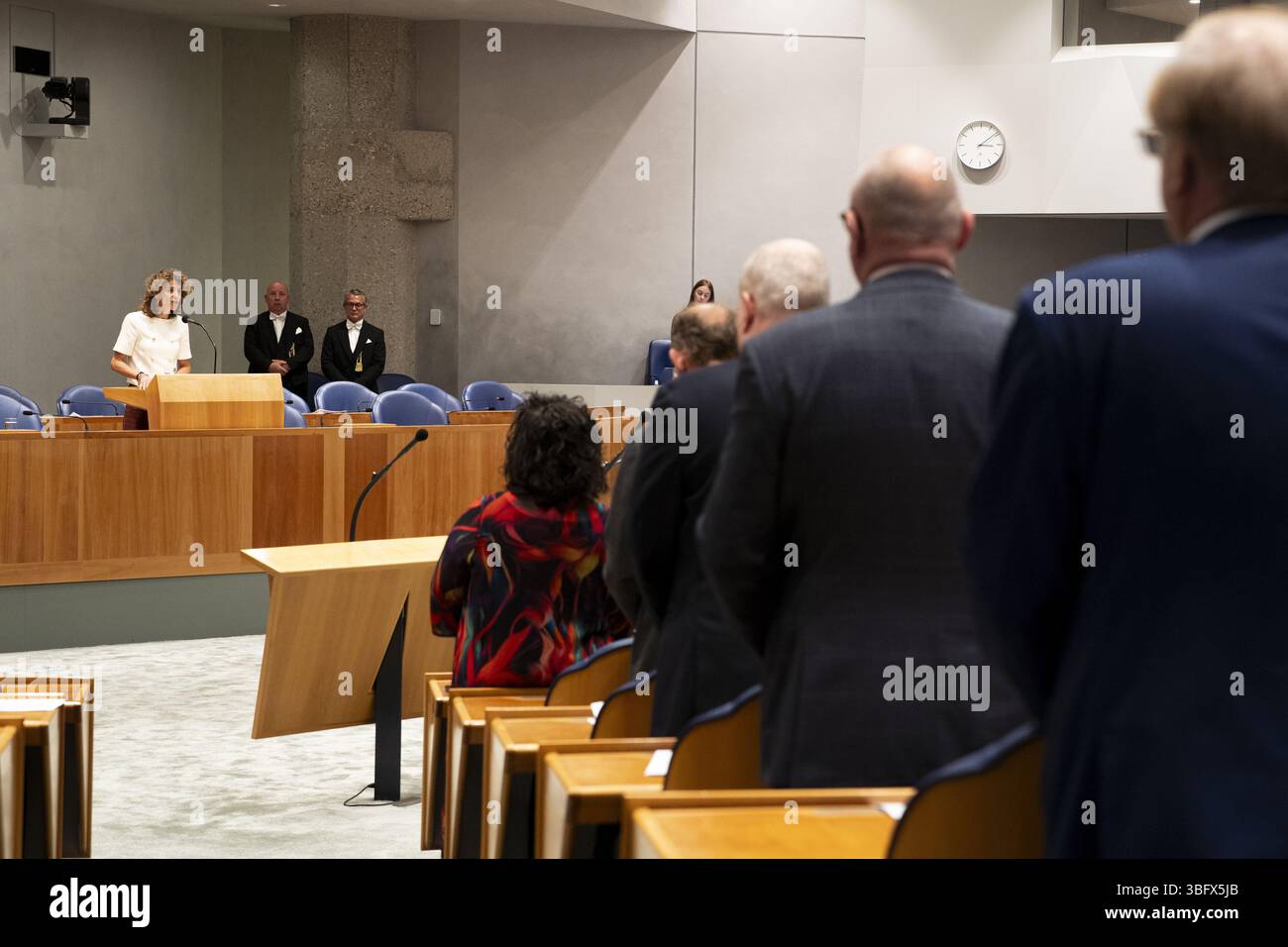 THE HAGUE - Sophie Hermans (VVD) during the commemoration of Hans ...