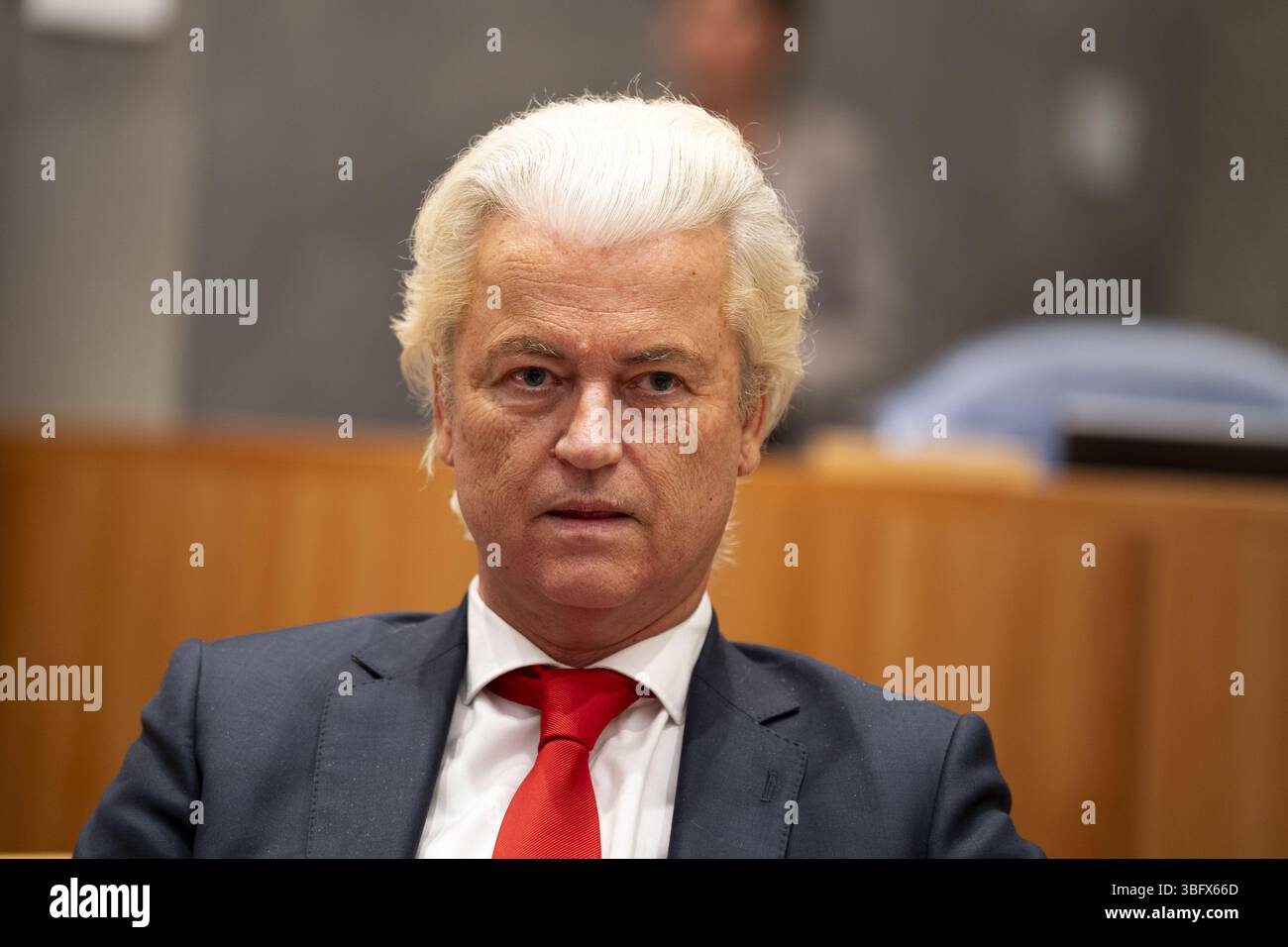THE HAGUE - Geert WIlders (PVV) during the commemoration of Hans Wiegel ...