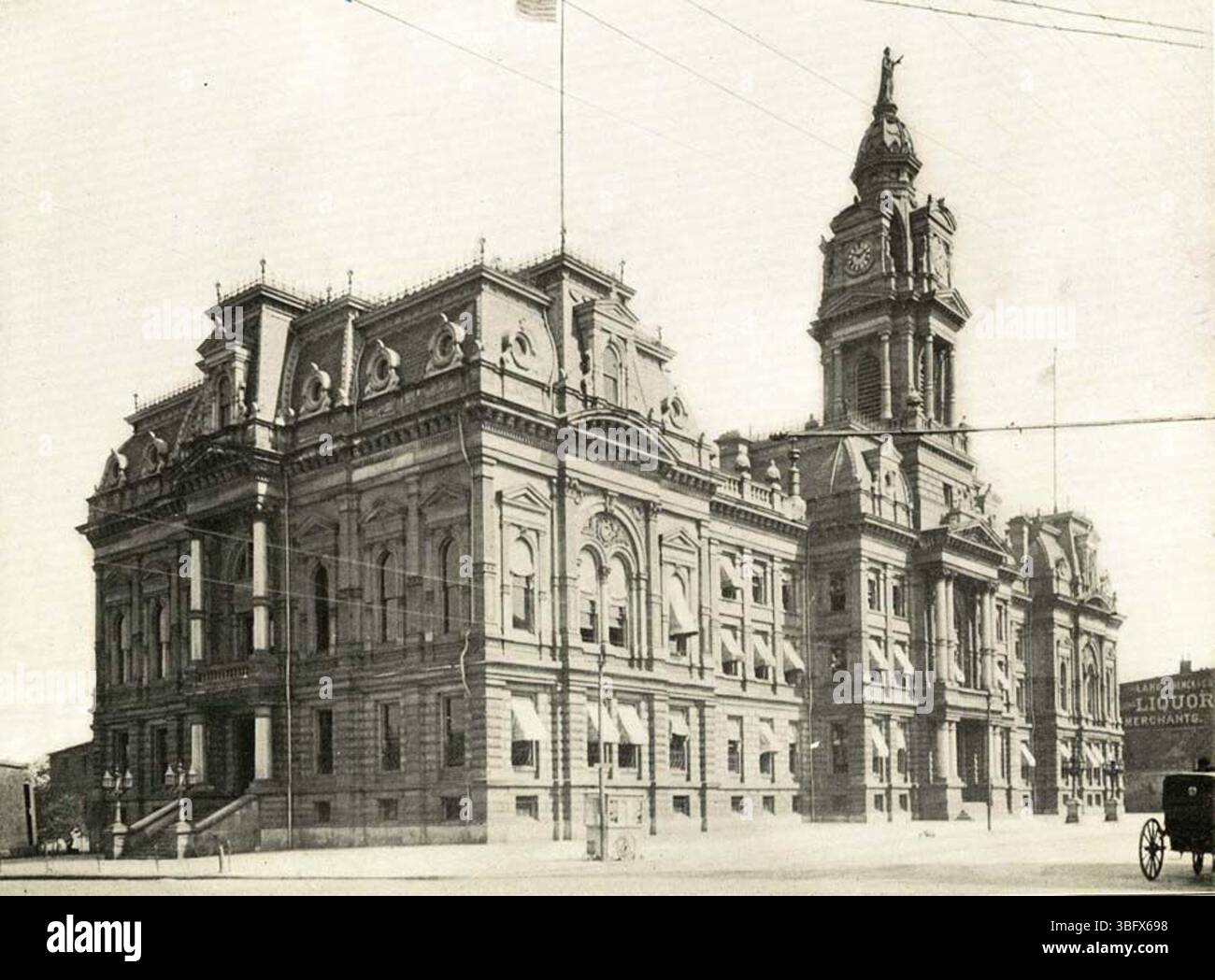 This is the second view of the fourth Franklin County Courthouse in ...
