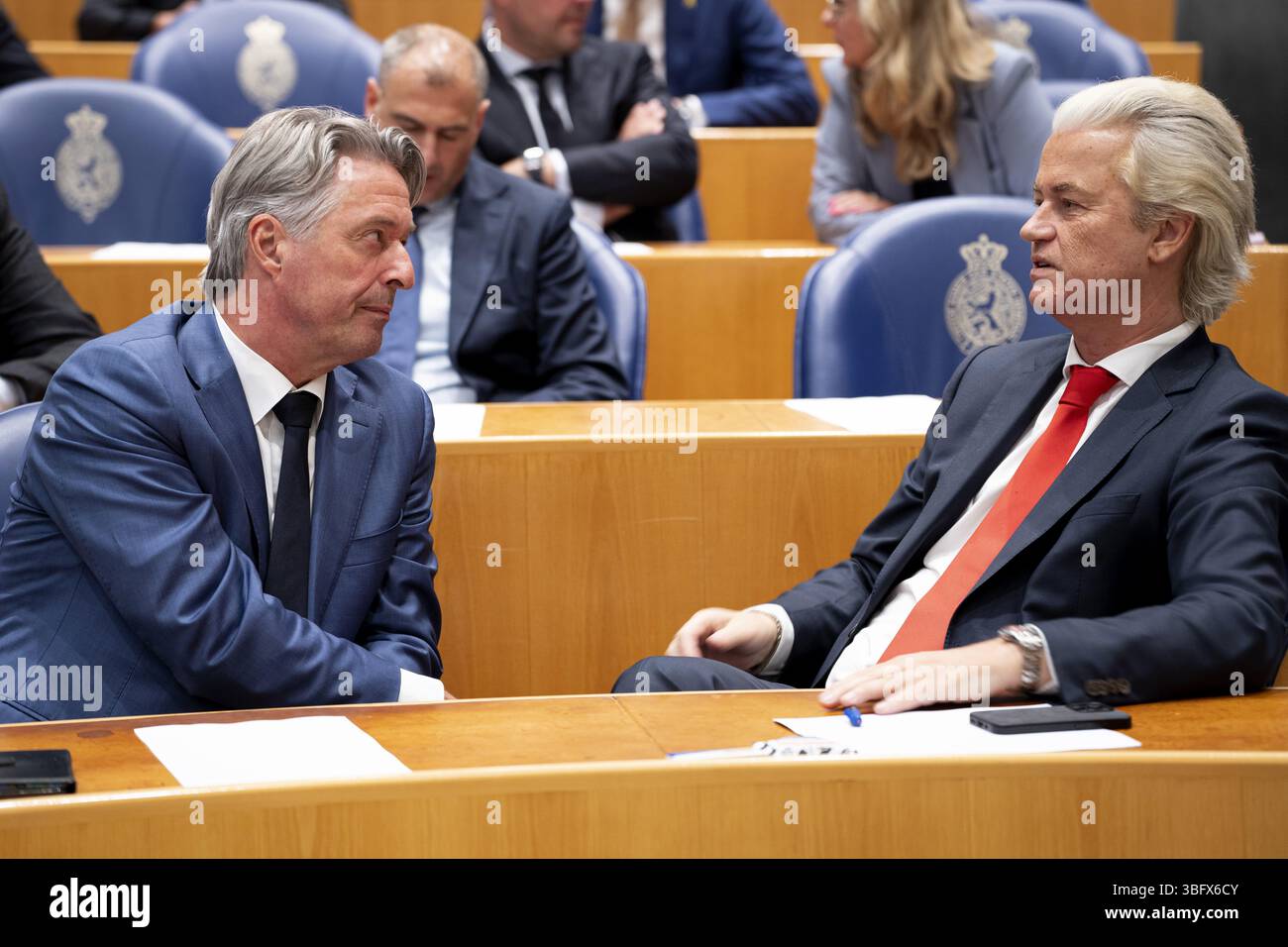 THE HAGUE - Geert WIlders (PVV) during the commemoration of Hans Wiegel ...