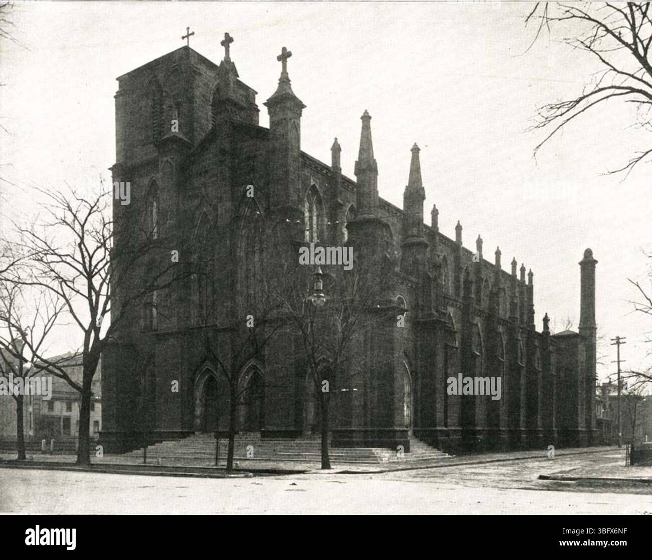St. Joseph’s Cathedral, located at the northwest corner of Broad and ...