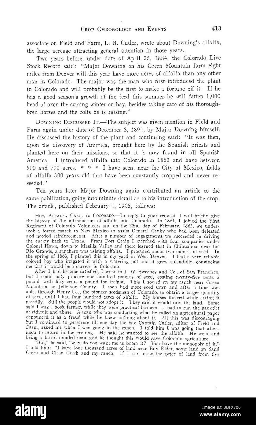 This page from 'History of Agriculture in Colorado' (1926) continues ...