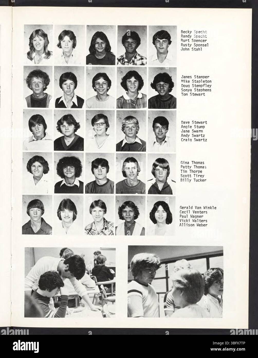 This page is from the 1980 Edgewood High School yearbook, showing a ...