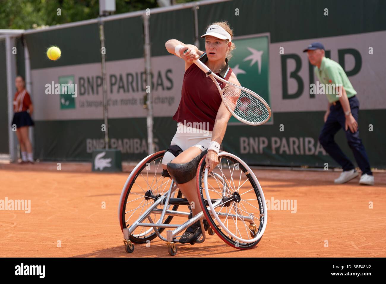 PARIS, FRANCE - JUNE 3: Diede de Groot during the French Open at Roland ...