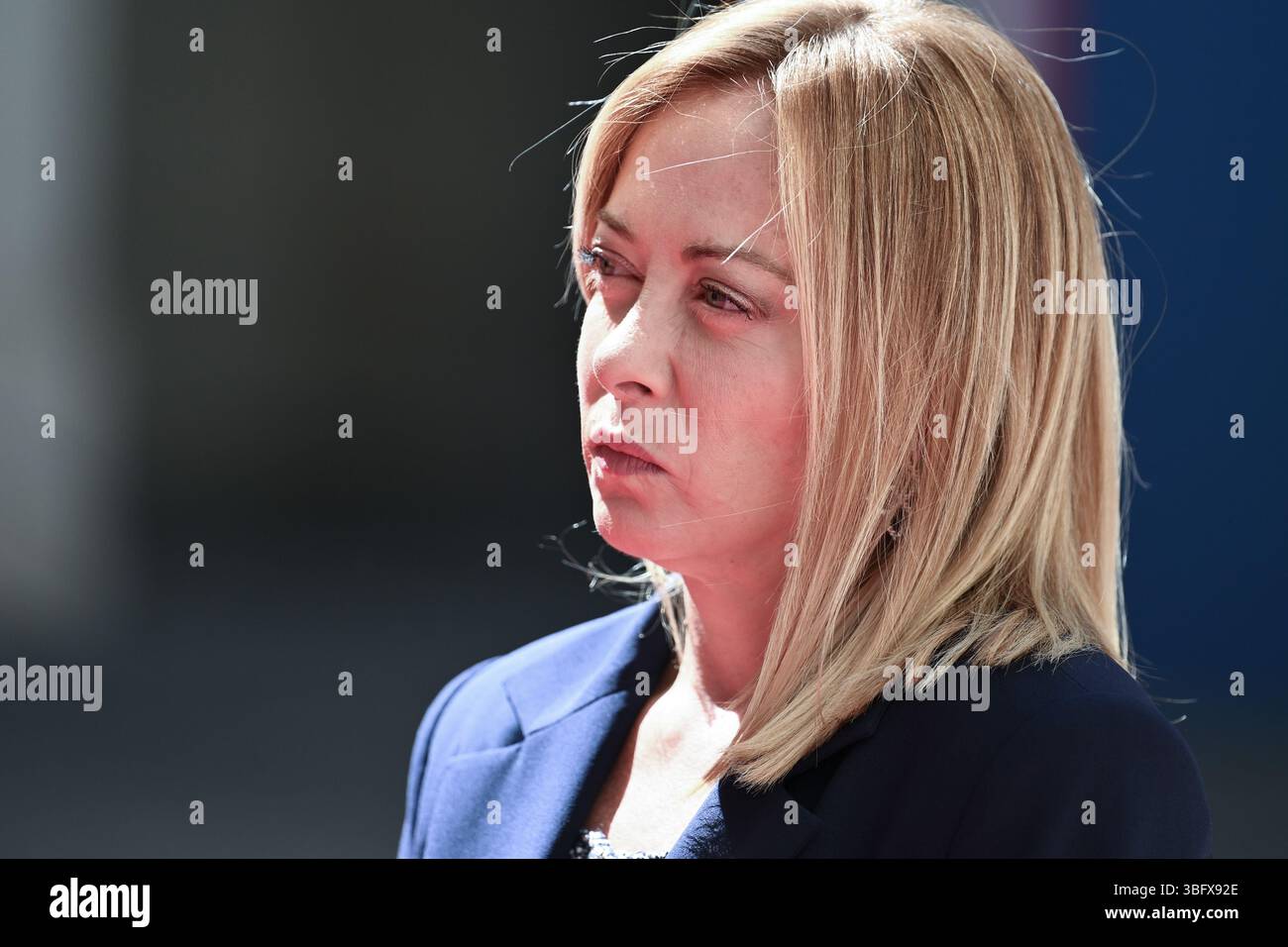 Rome, Italy. 03rd June, 2025. Italian Prime Minister Giorgia Meloni ...