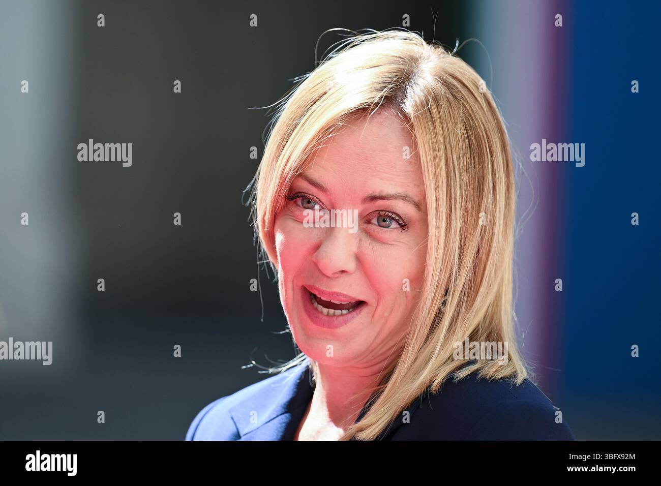 Rome, Italy. 03rd June, 2025. Italian Prime Minister Giorgia Meloni ...