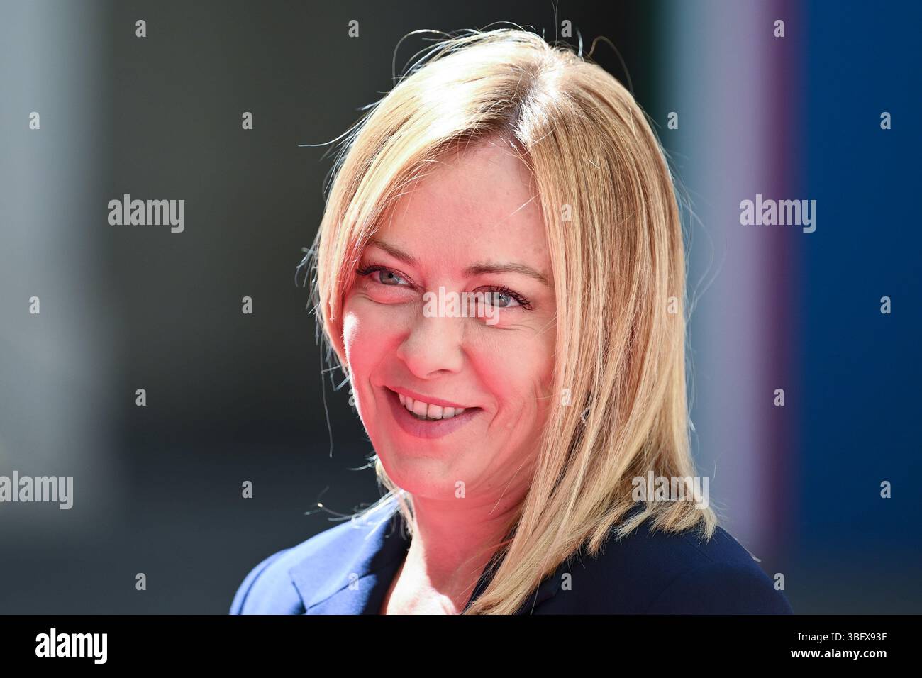 Rome, Italy. 03rd June, 2025. Italian Prime Minister Giorgia Meloni ...