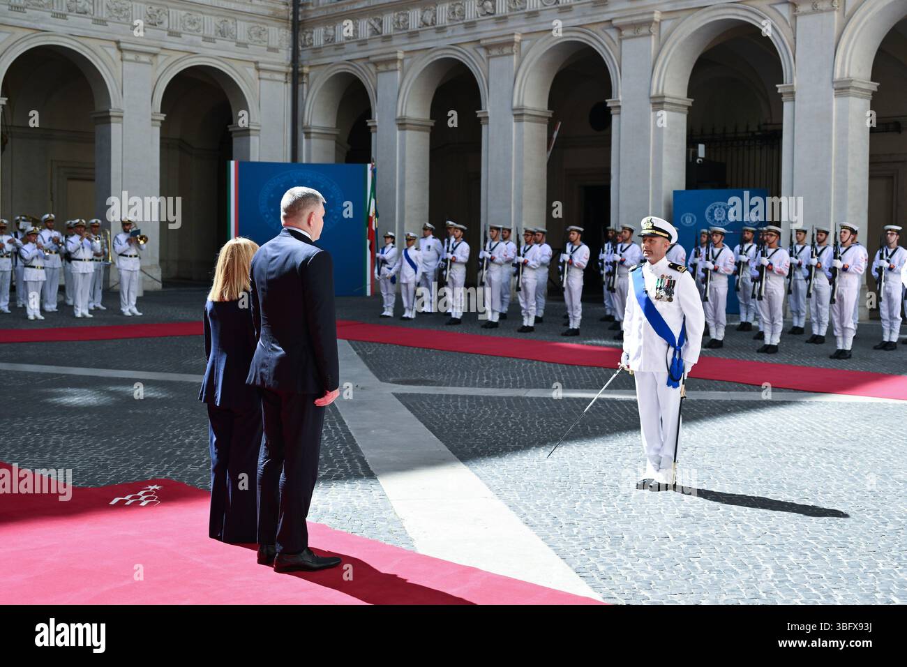 Rome, Italy. 03rd June, 2025. Italian Prime Minister Giorgia Meloni ...