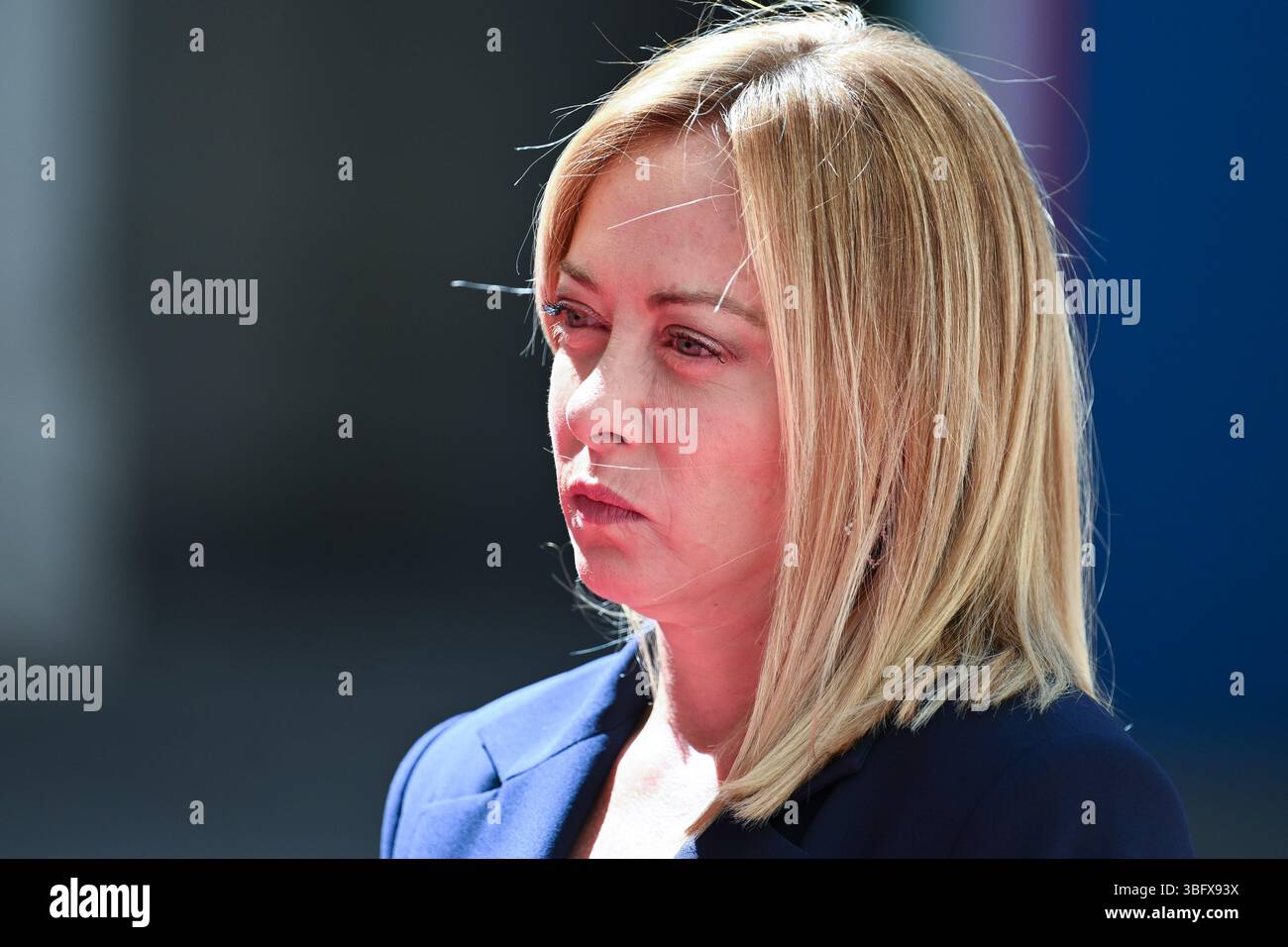 Rome, Italy. 03rd June, 2025. Italian Prime Minister Giorgia Meloni ...