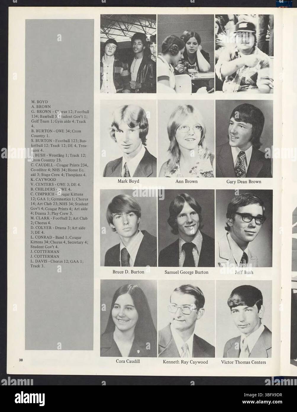 Page 42 of the 1975 Edgewood High School yearbook, featuring images and ...