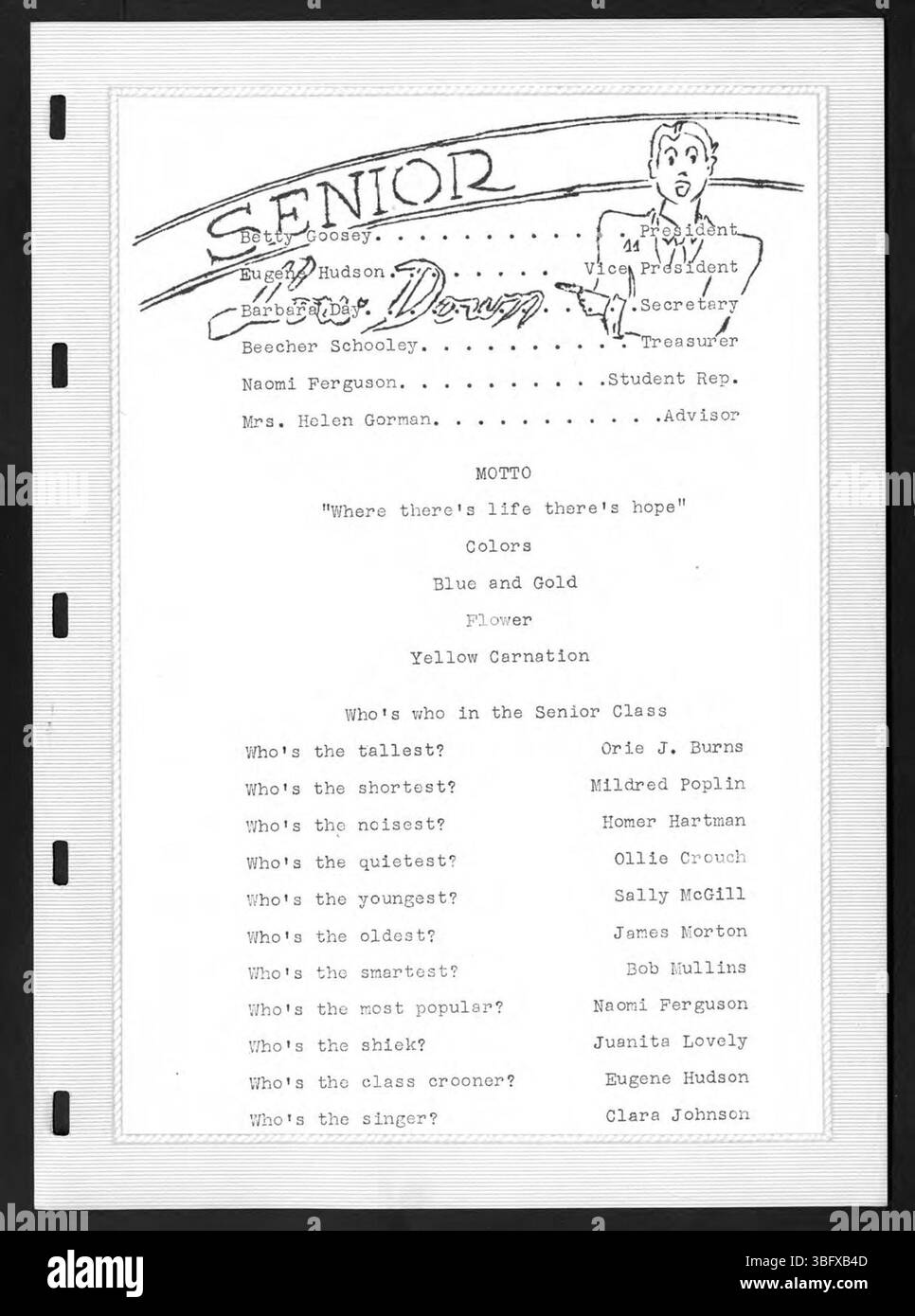 School class photo 1950 Black and White Stock Photos & Images - Alamy