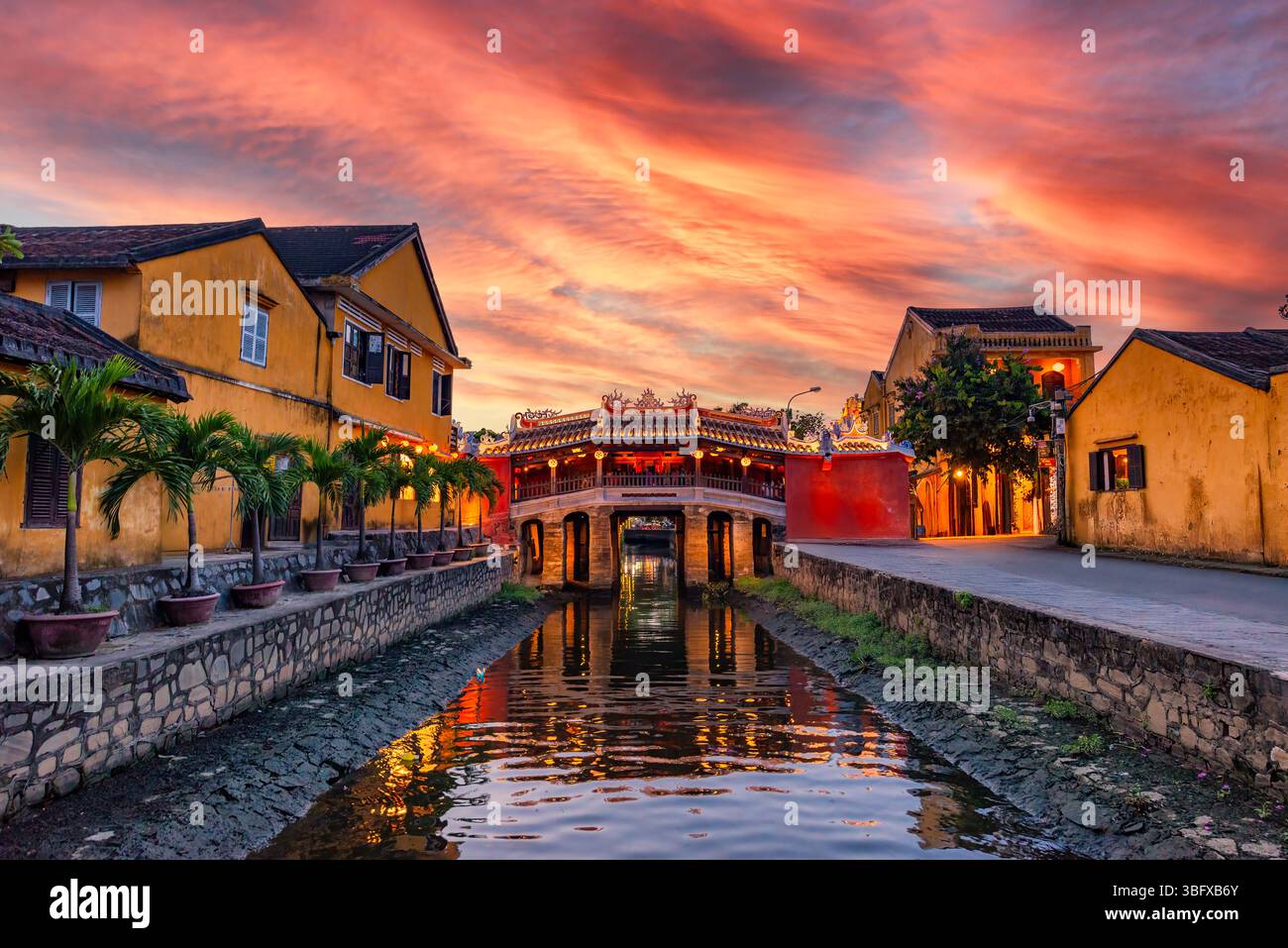 Chua Cau (the Pagoda Bridge) or The Japanese Covered Bridge is one of ...