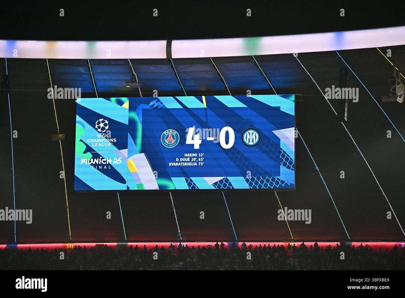 31th May 2025, Munich Football Arena, Munich, Germany; Uefa Champions ...