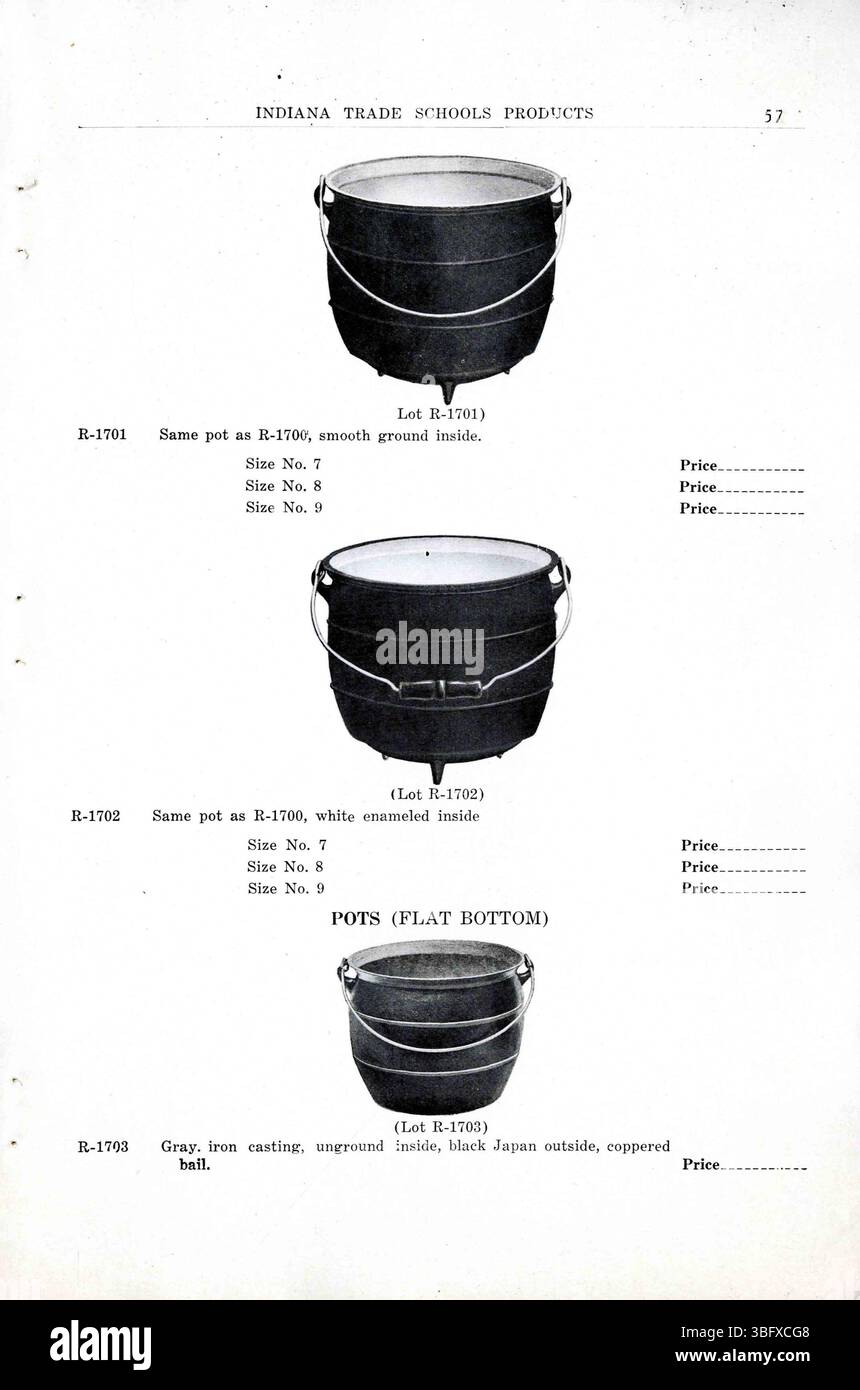 This entry in the 1926 catalogue highlights additional items produced ...
