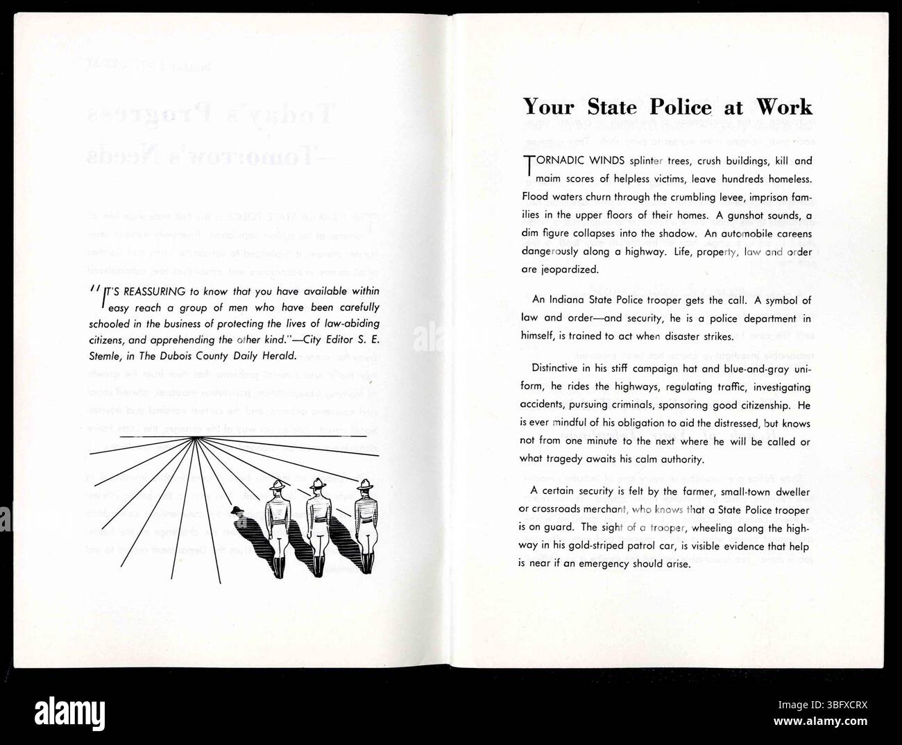 The 1949 pamphlet titled 'Symbol of Security' contains information ...