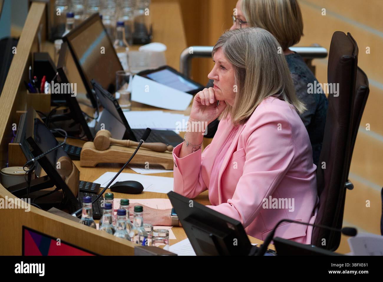 Edinburgh Scotland, UK 03 June 2025. Presiding Officer of the Scottish ...