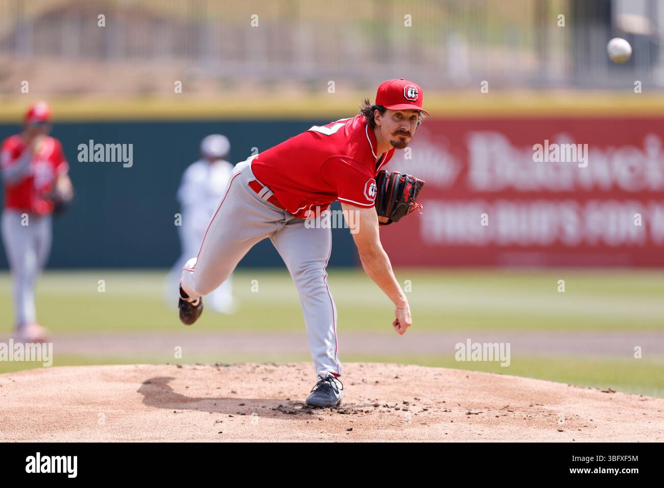 Chattanooga Lookouts starting pitcher Jared Lyons (37) in action ...