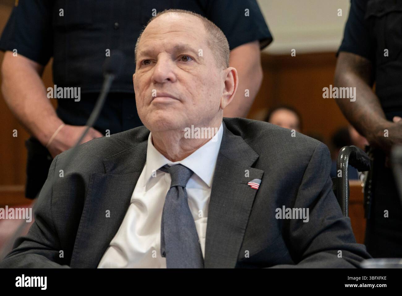 Harvey Weinstein appears in state court in Manhattan for his retrial on ...