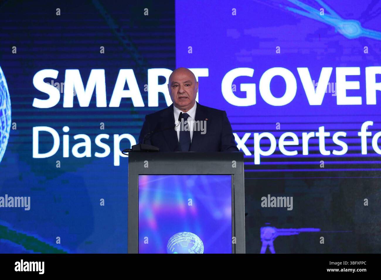 President Joseph Aoun attends the Smart Government: Diaspora ...