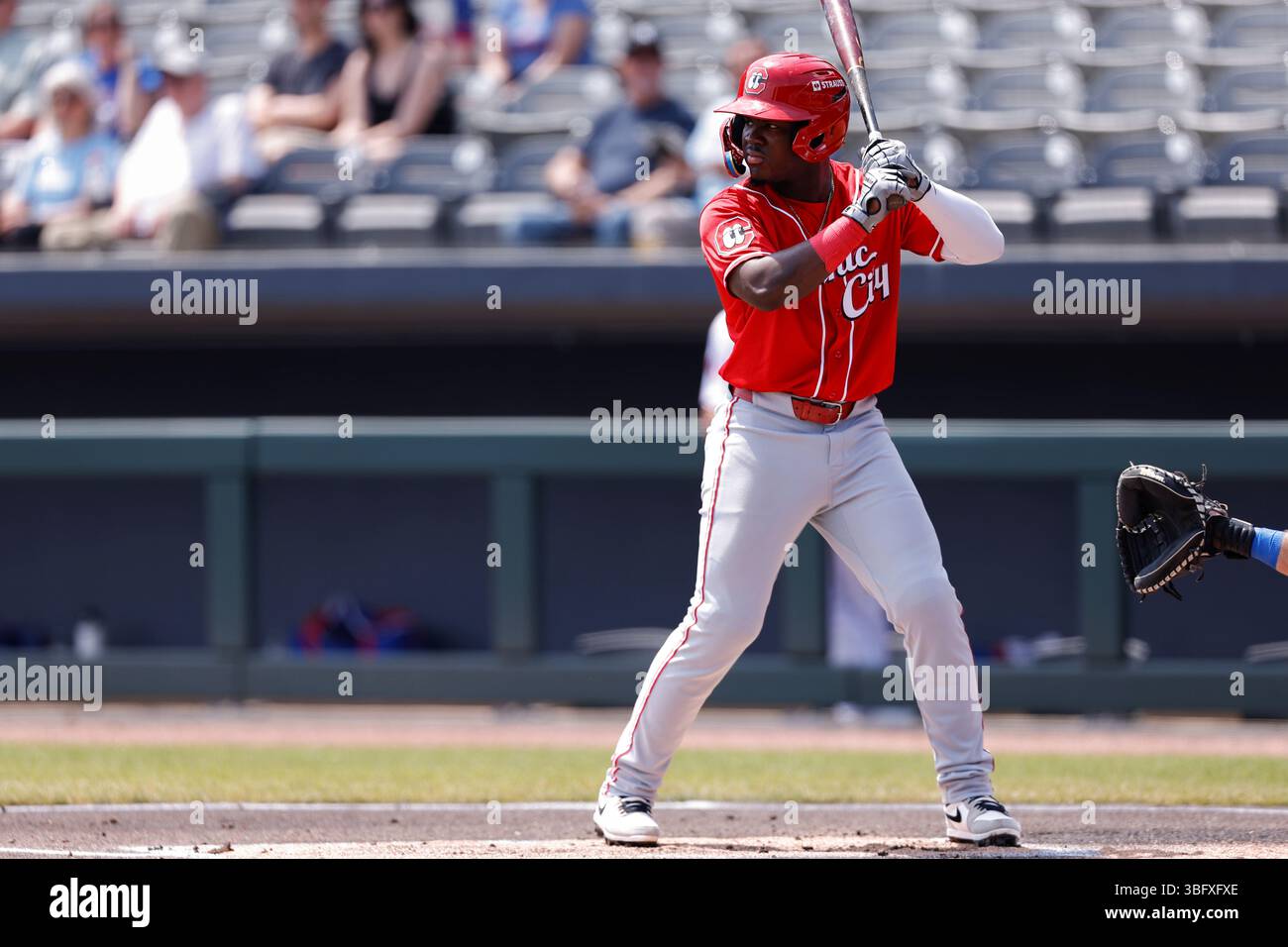Chattanooga Lookouts right fielder Hector Rodríguez (11) at bat against ...