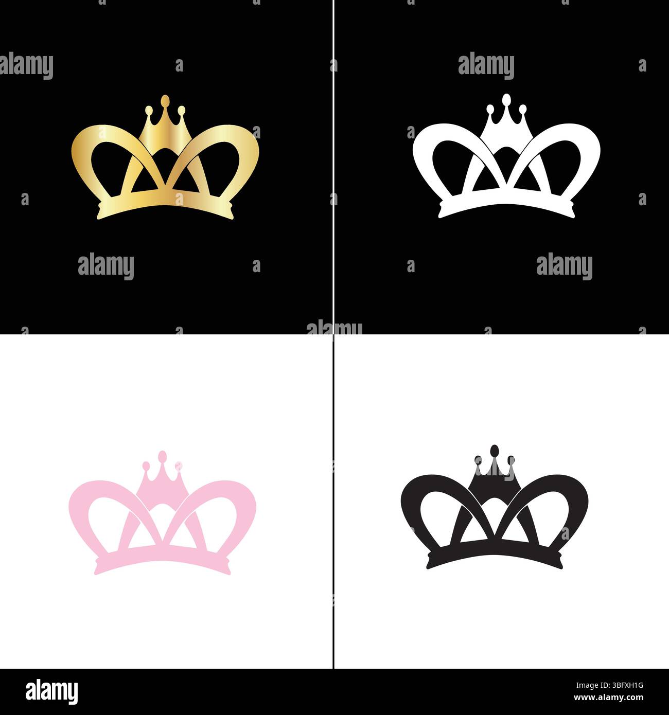 Crown vector. Crown icon set. Collection of crown. Crown symbol ...