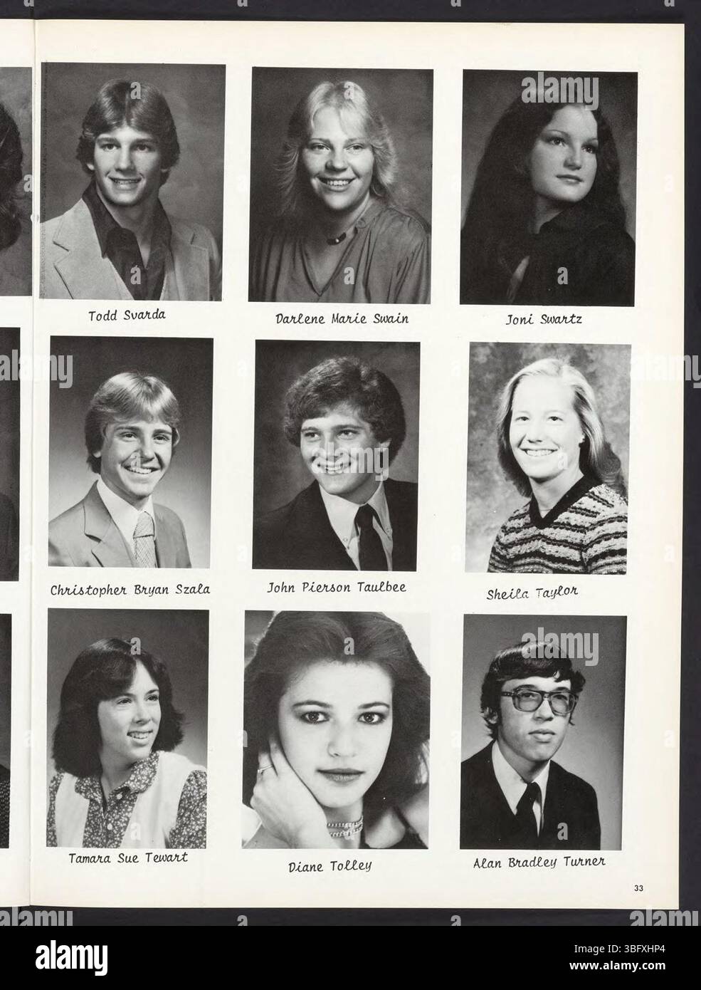 The 1980 Edgewood High School yearbook page 37. It features photos and ...