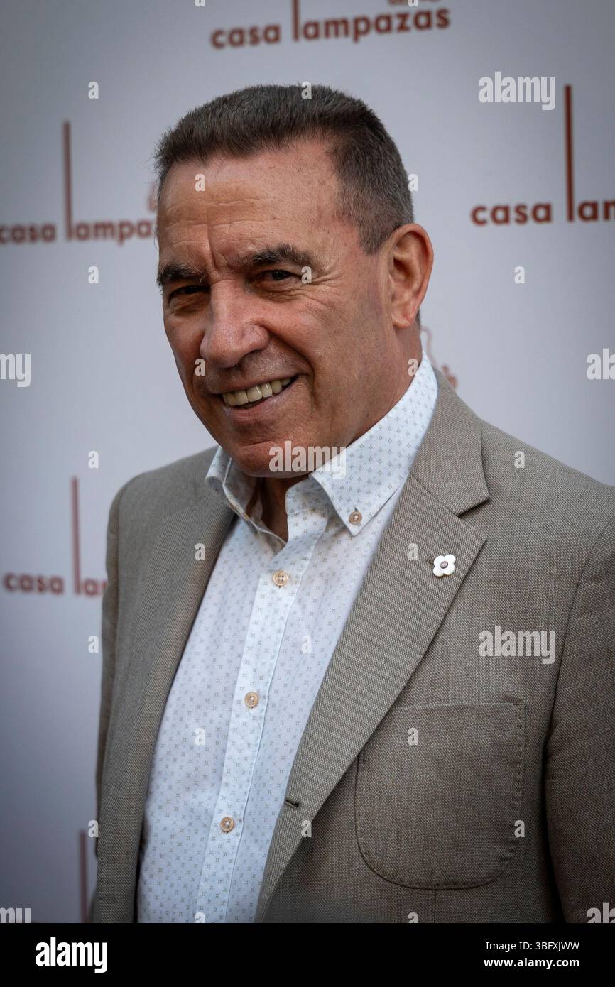 Paco Buyo attends to Inauguration of Sergi Barjuan's new Restaurant ...