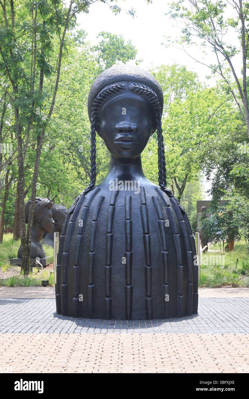 Freedom Monument Sculpture Park, in Montgomery, Alabama, which honours ...