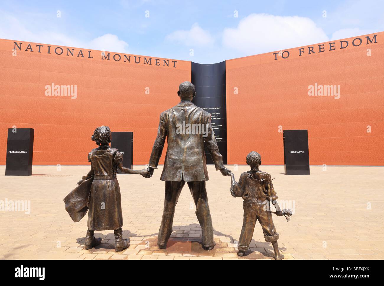 Freedom Monument Sculpture Park, in Montgomery, Alabama, which honours ...