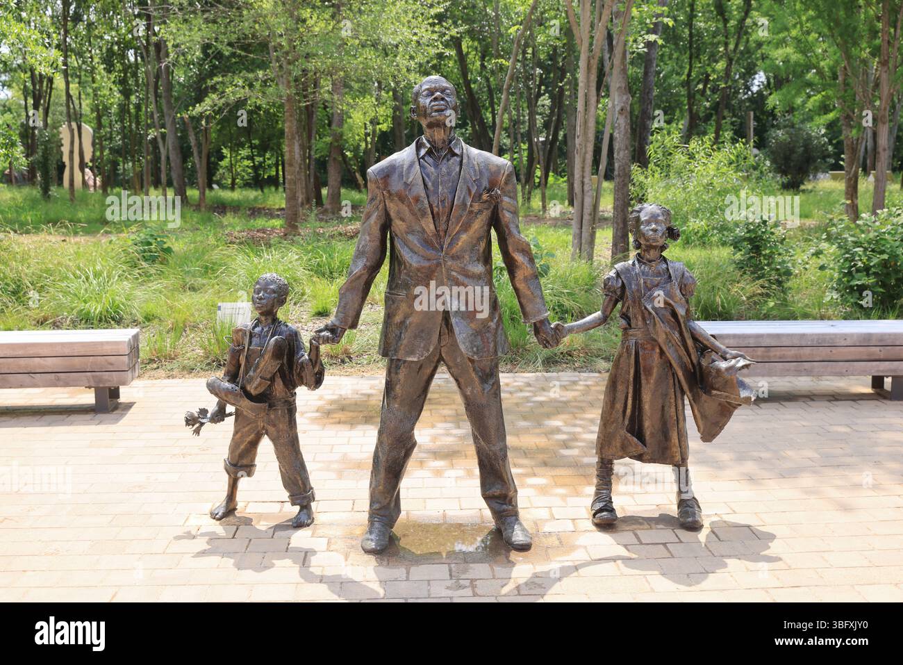 Freedom Monument Sculpture Park, in Montgomery, Alabama, which honours ...